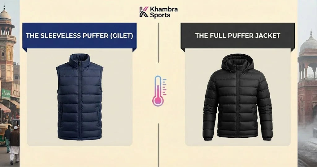 Sleeveless Puffer (Gilet) vs. Full Jacket: When to Wear What? – Khambra ...